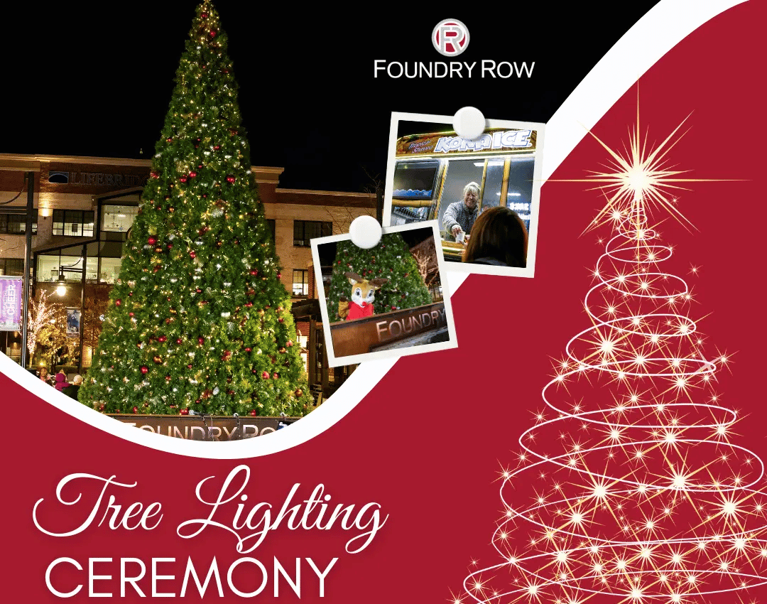 Foundry Row Tree Lighting | Foundry Row